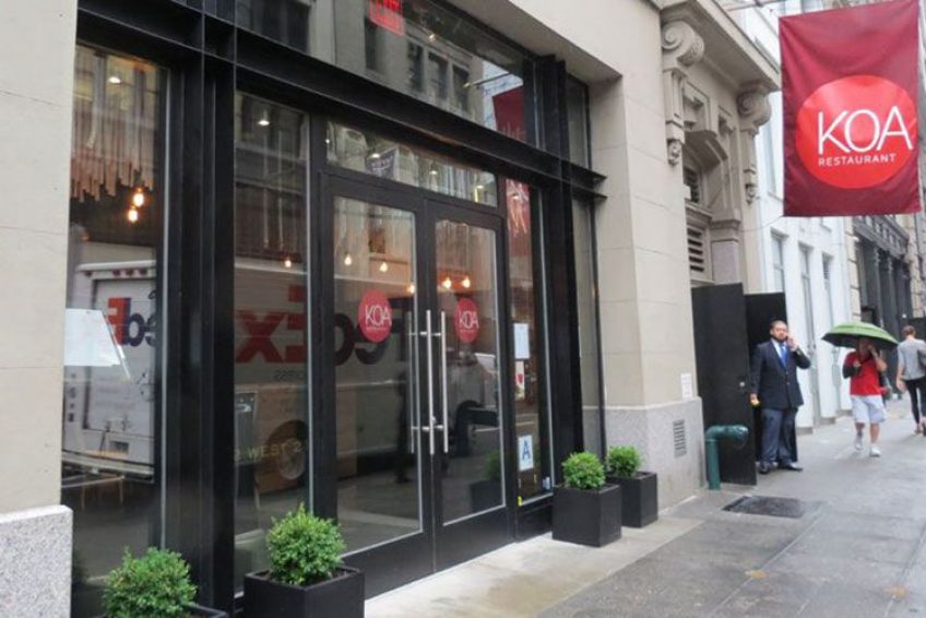 KOA Restaurant (212) 388-5736 – 金牌资讯网