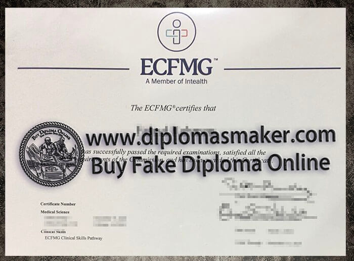 How to make a fake ECFMG certificate oline? Buy diploma. – 金牌资讯网